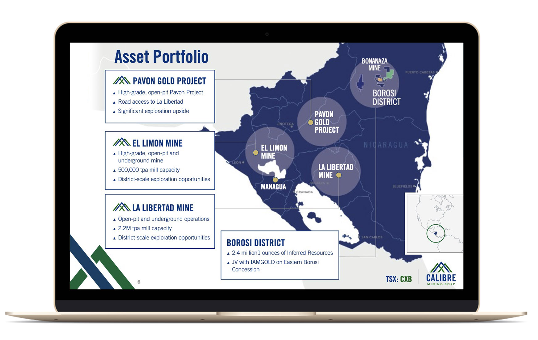 Calibre Mining - Splash Presentations